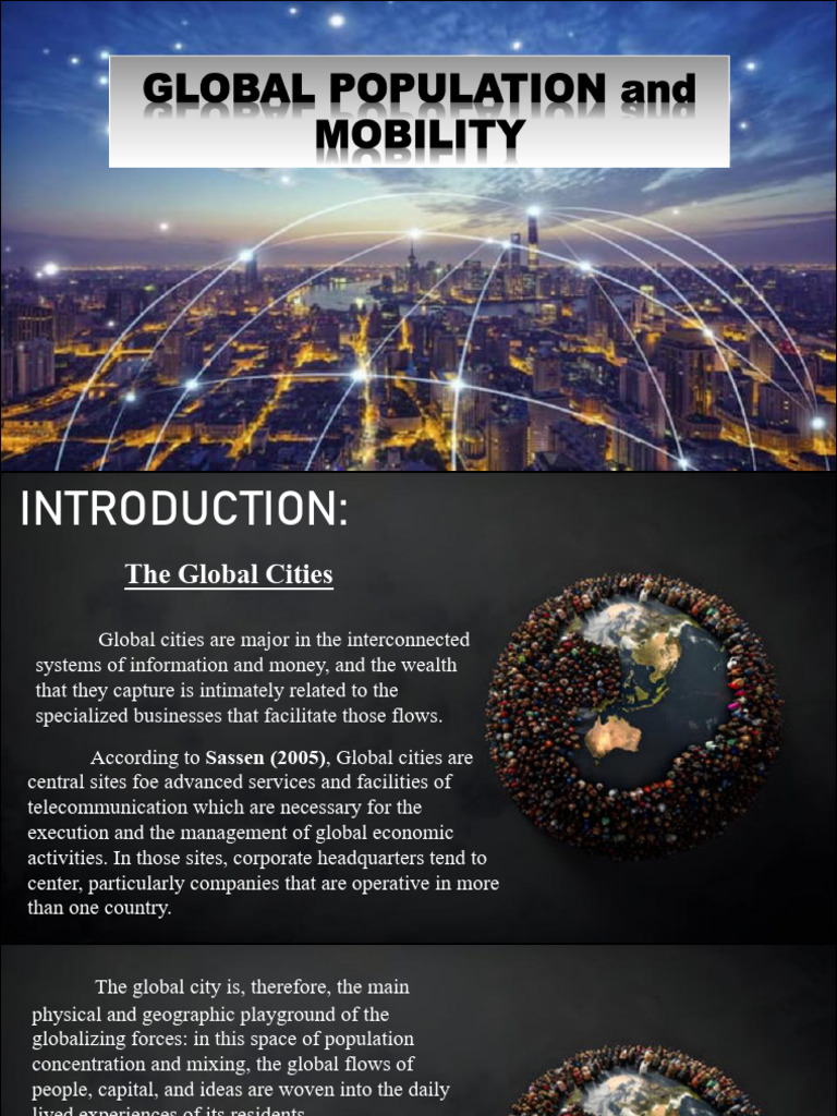 Characteristics of Global Cities | PDF | Globalization | Economies