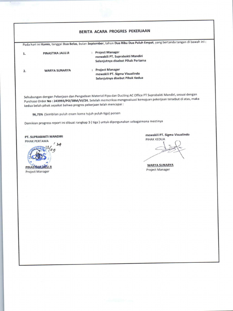 BAP & COP Material Suprabakti Sept 2024 Rev 03 - Signed | PDF