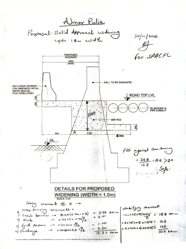 Road Widening Proposal | PDF