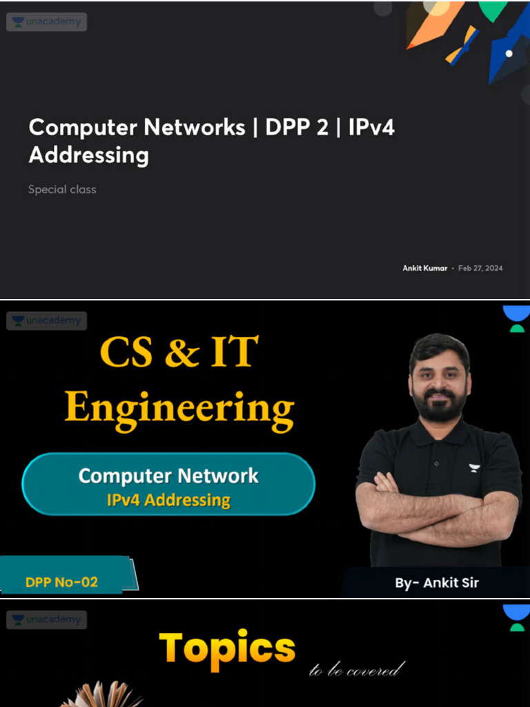 Computer Networks DPP 2 IPv4 Addressing No Anno | PDF