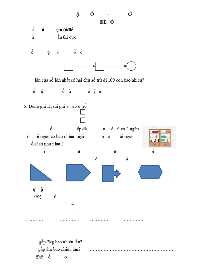 2 ĐỀ ÔN TOÁN CK1 - LỚP 3 - KNTT | PDF