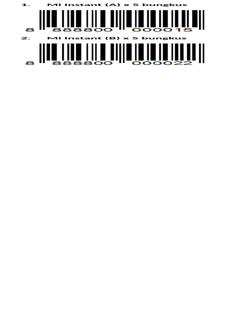 Random Barcode 2 | PDF