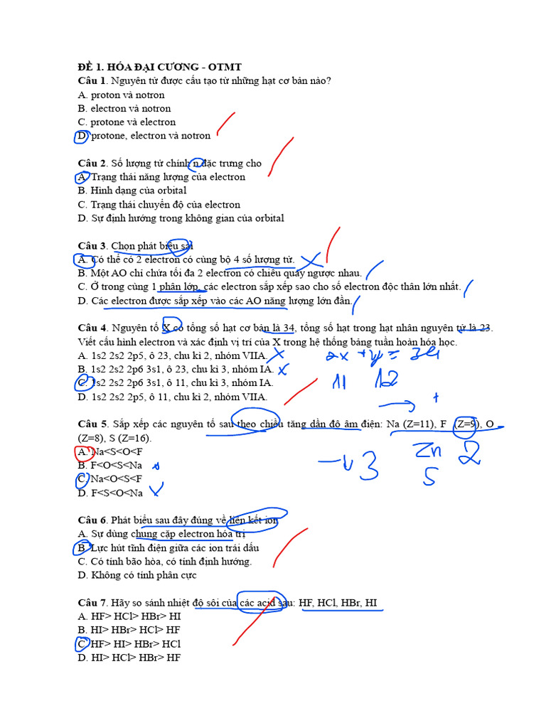 ĐỀ 1 HDC, bản nháp | PDF