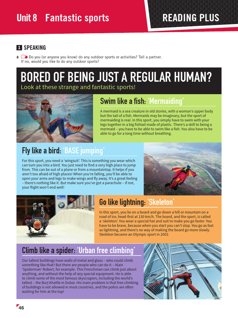 A2 Unit 8 Reading Plus Lesson | PDF