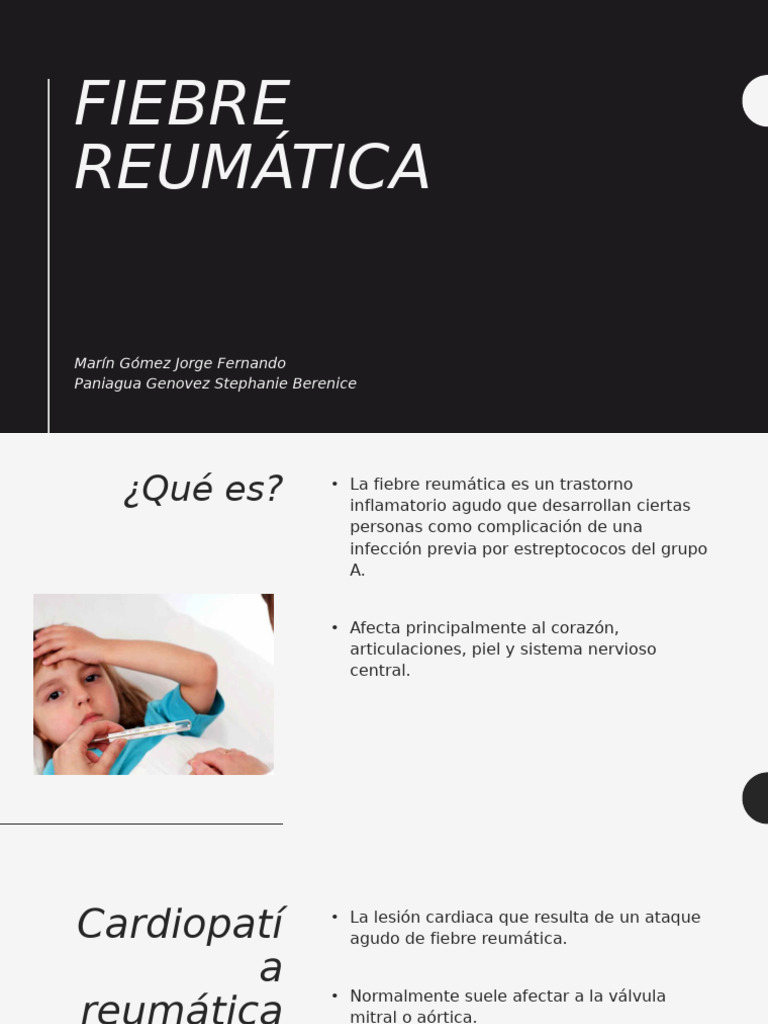 Fiebre Reumatica | PDF | Ciencias de la Salud | Enfermedades y trastornos