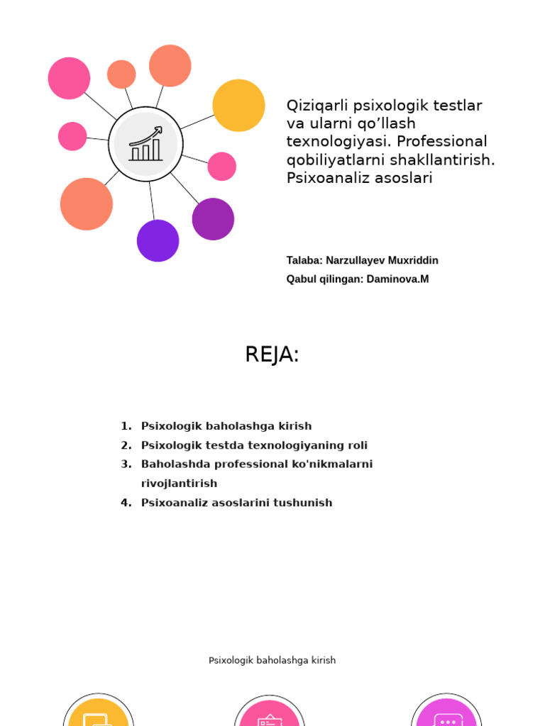 Qiziqarli Psixologik Testlar Va Ularni Qo Llash Texnologiyasi P | PDF