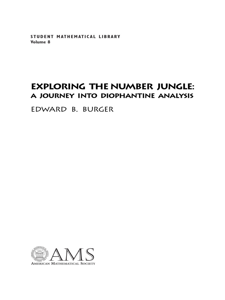 Burger 2000 Preview | PDF | Numbers | Number Theory