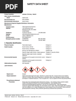 UN1866 Safety Data Sheet Summary | PDF | Dangerous Goods | Firefighting
