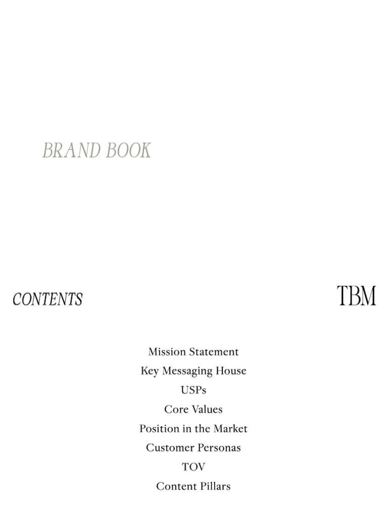 Love A Brand Book | PDF