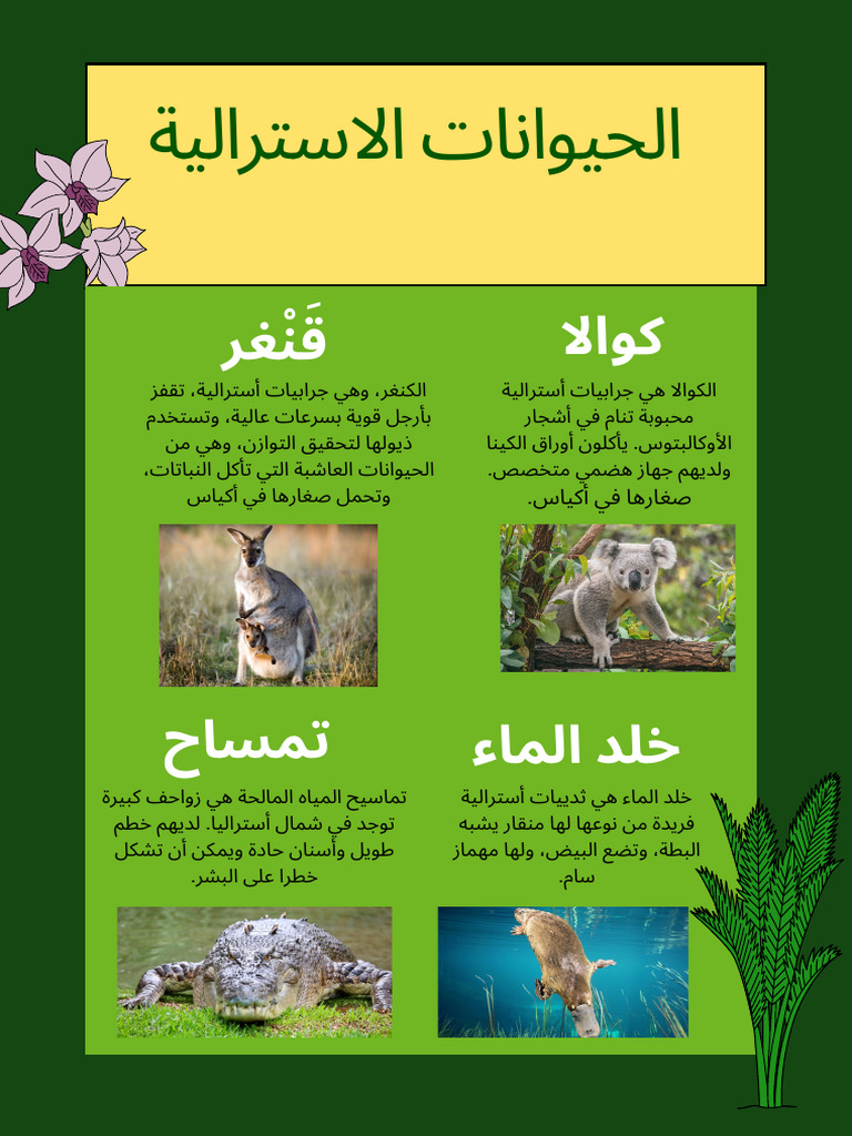 Green Simple Illustrative Zoo Promotion Poster | PDF