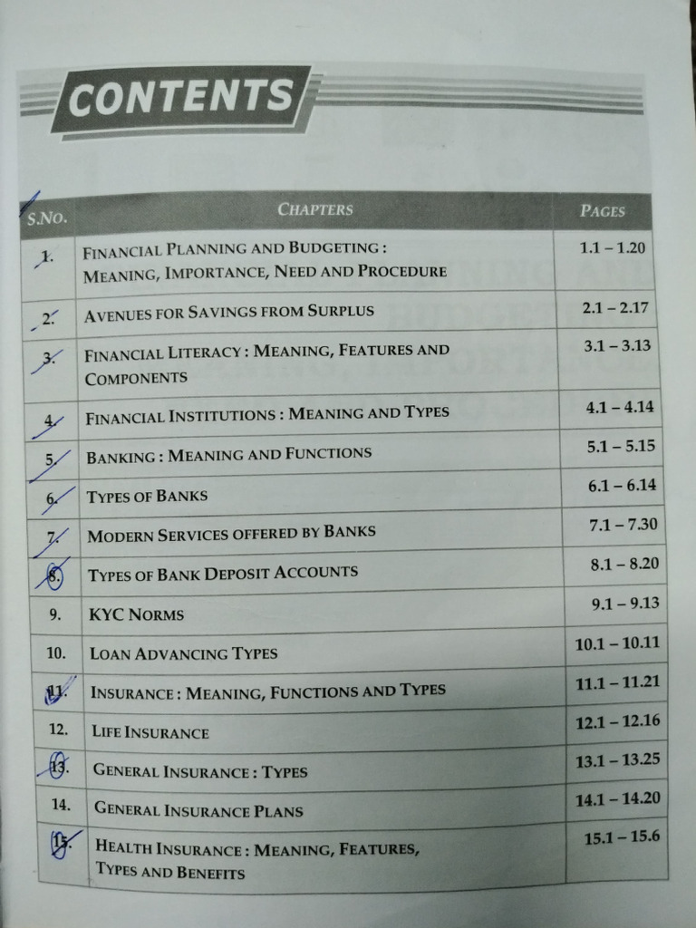 Financial Literacy Book (Panjab University) | PDF