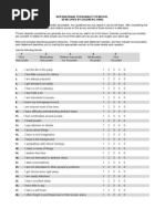 Robson Self Concept Questionnaire and Norms | PDF | Mental Health ...