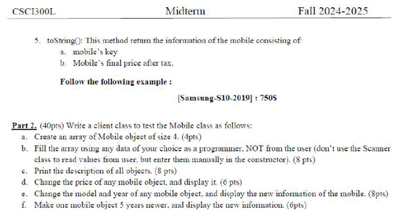 CSCI300 Midterm-2 | PDF