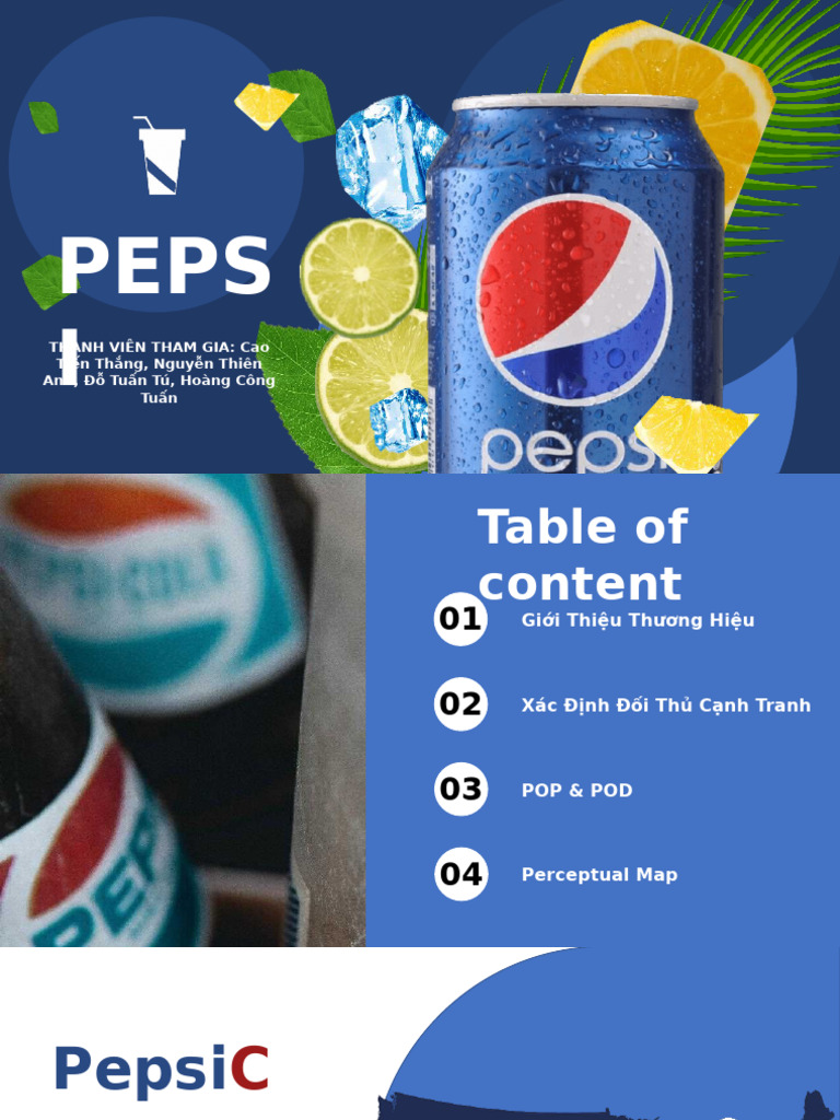 Pepsi Template | PDF