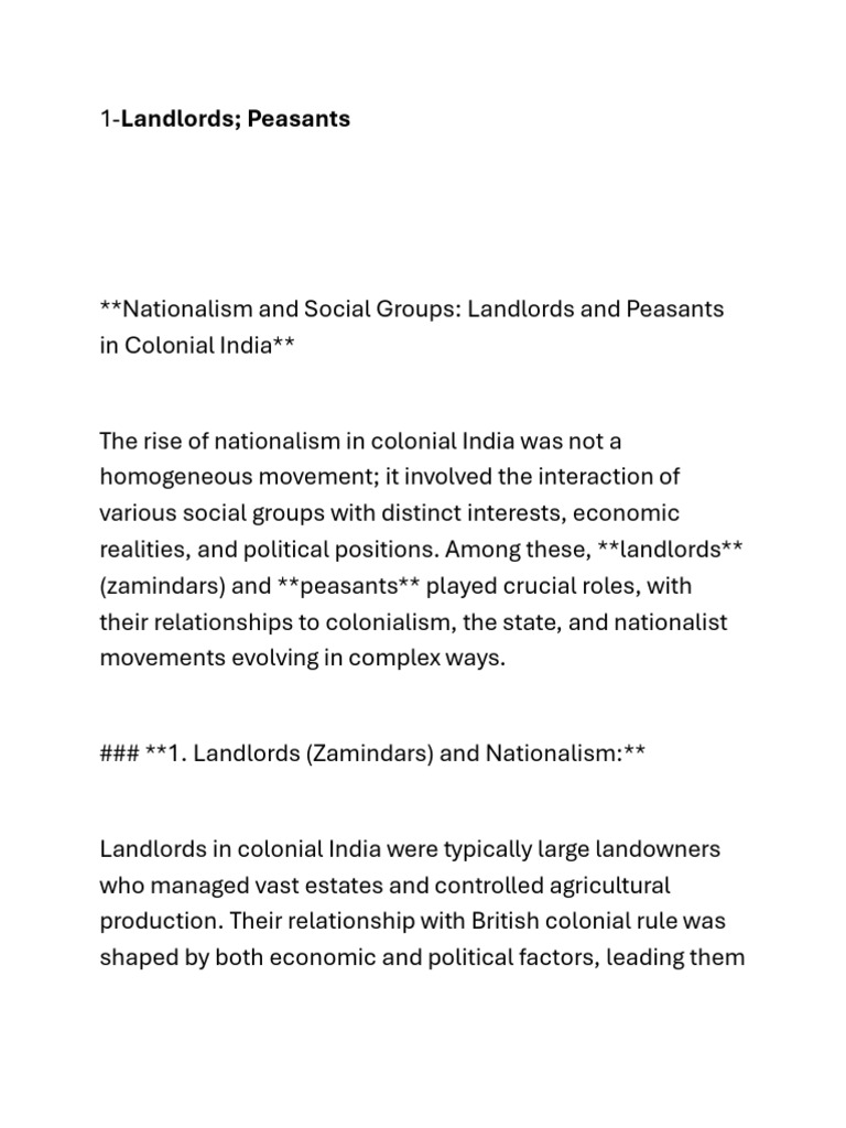 History of India UNIT 4 | PDF | Dalit | Mahatma Gandhi