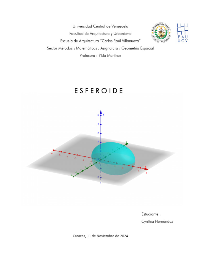 Aplicaciones del Esferoide en Arquitectura | PDF | Diseño | Matemáticas