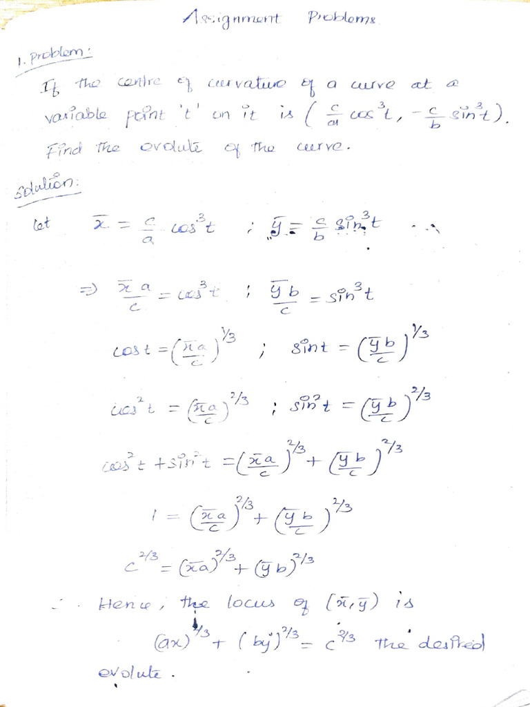 Assignment Problems (With Answers) | PDF
