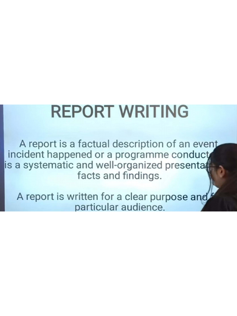 Report Writing | PDF