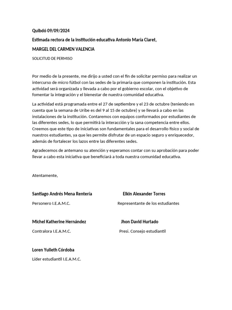 Quibdó Claret 2 | PDF