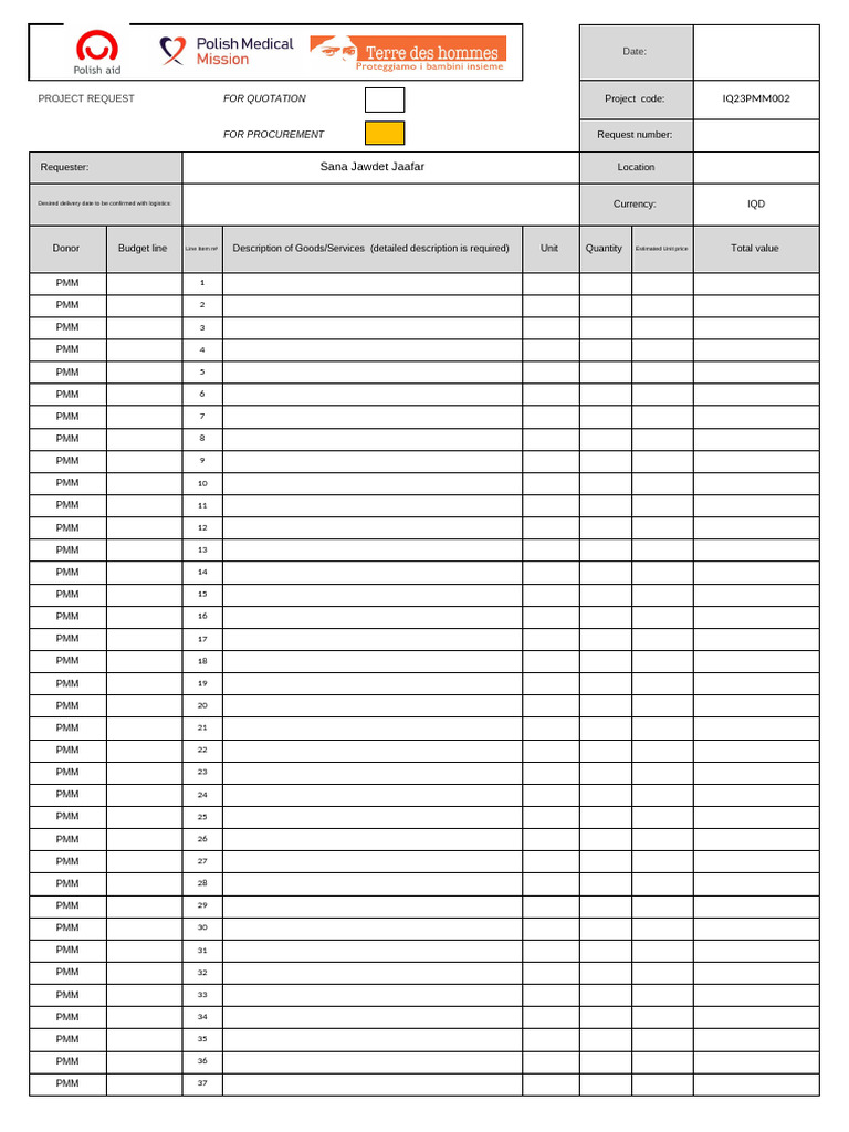 Purchase Request | PDF | Business | Business Process