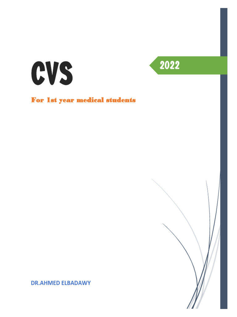 Histo by DR - Elbadawy (CVS) | PDF | Artery | Capillary