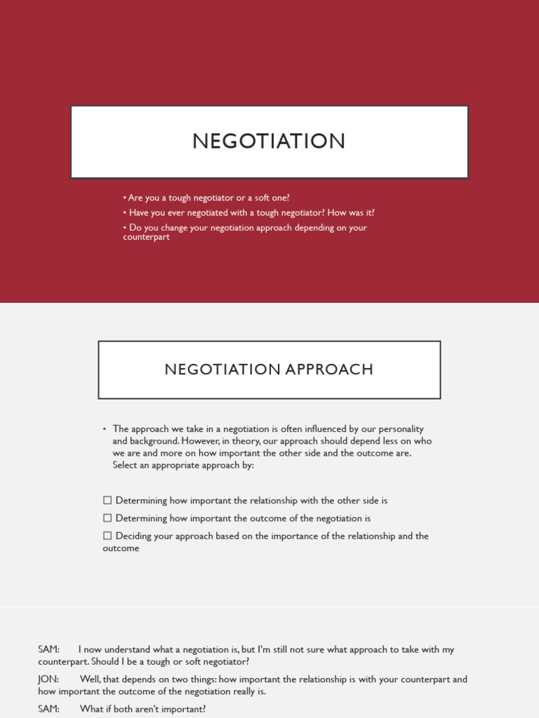 Negotiation | PDF | Negotiation | Logos