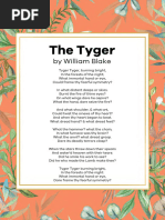 The Tyger by William Blake - Poetry Foundation | PDF | Art