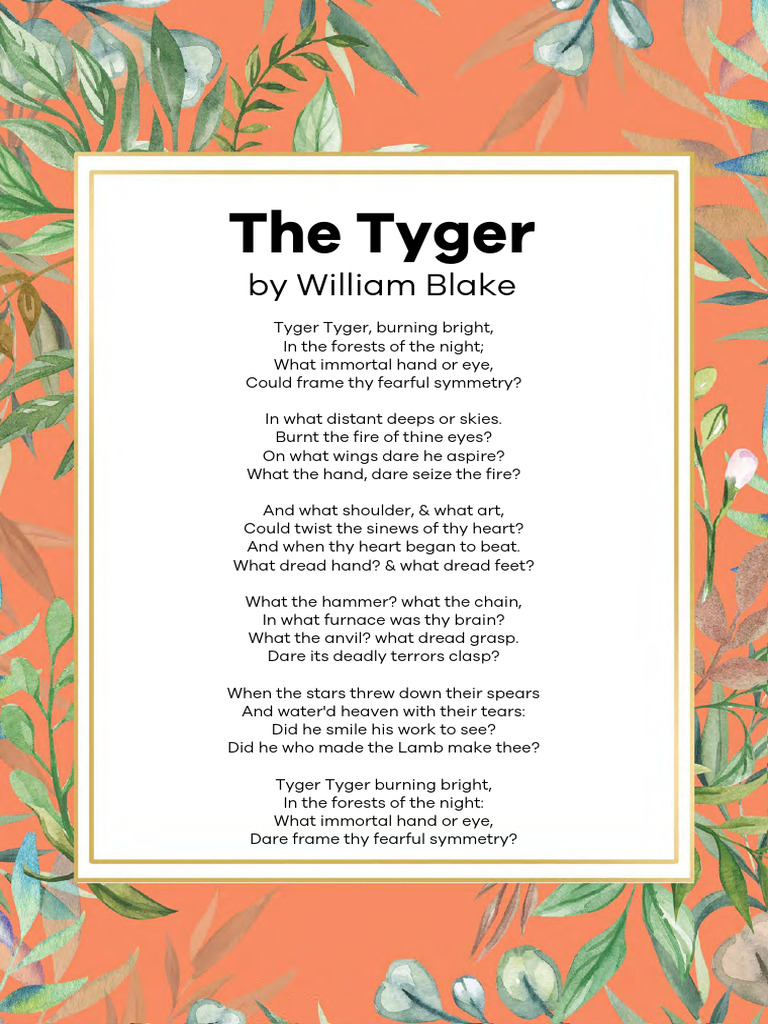 the-tyger-poem | PDF