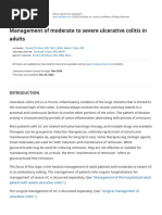 Mayo Endoscopic Scoring for UC | PDF