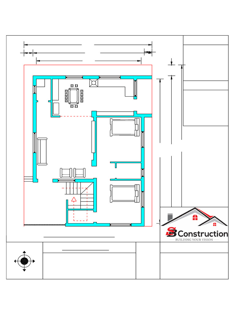 Ground Floor Plan Layout Details | PDF