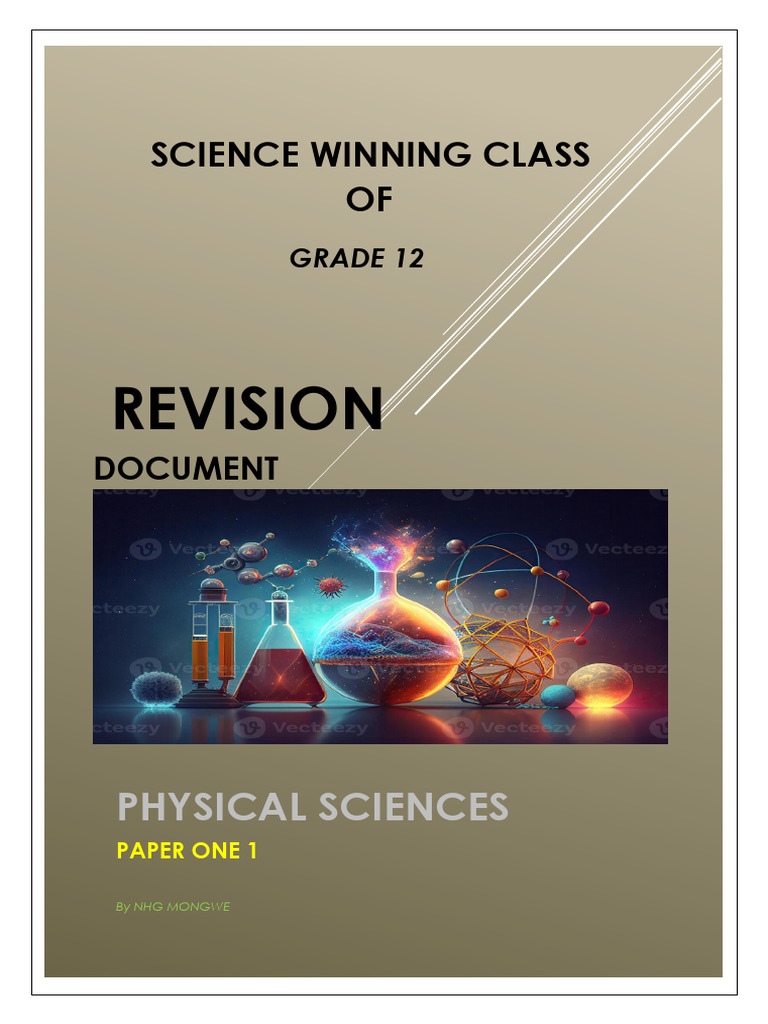 Grade 12 Physical Sciences Exam Guide | PDF | Force | Momentum