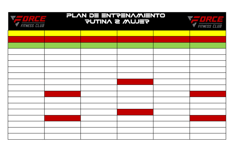 Planificador de Entrenamiento | PDF | Aptitud física | Deportes atléticos