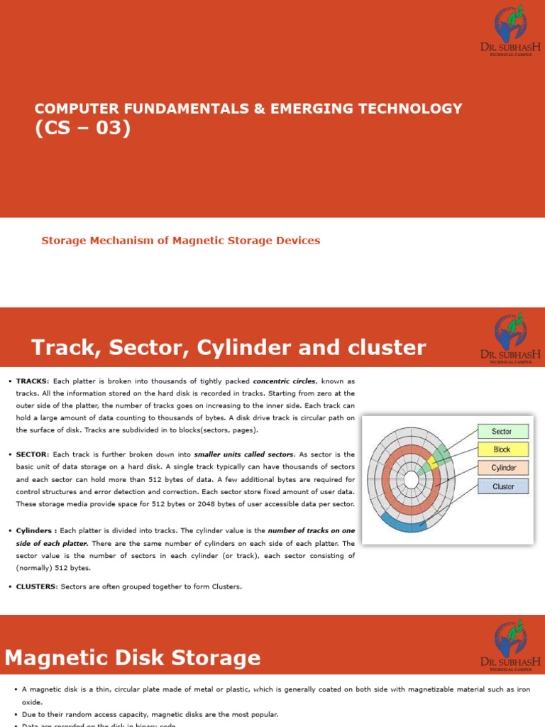 Magnetic Storage Device Mechanisms | PDF | Disk Storage | Hard Disk Drive