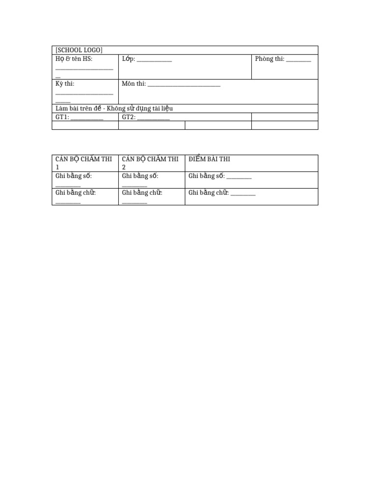 Replicated Exam Format | PDF