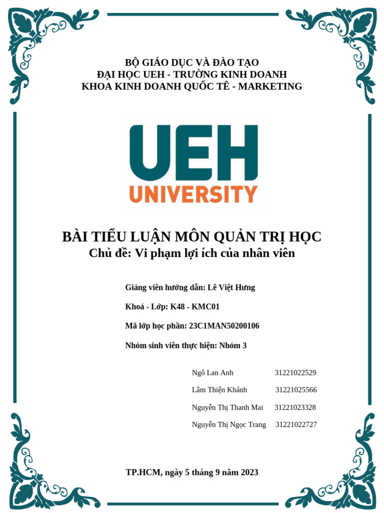 Bia Luan MKT | PDF