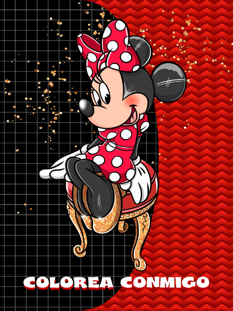 Libro Colorear Minnie | PDF