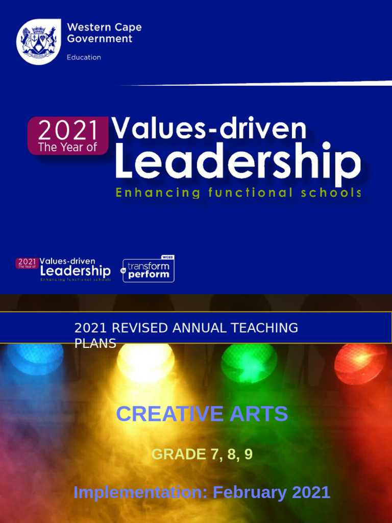 2021 Revised ATPs - Creative ARTS Senior Phase | PDF | Curriculum ...