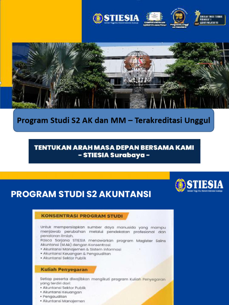 PROMOSI STIESIA S2 MM & AKUNTANSI Waskita 2024 | PDF