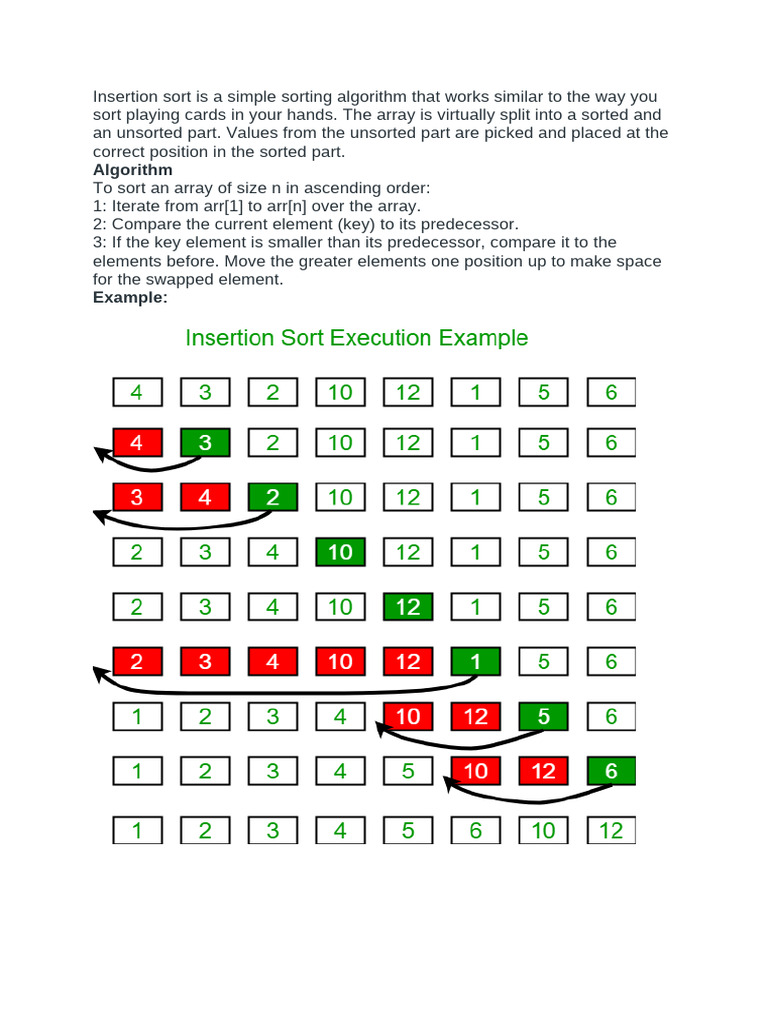 Insertion Sort And Linear Search Pdf Computing Algorithms And Data Structures