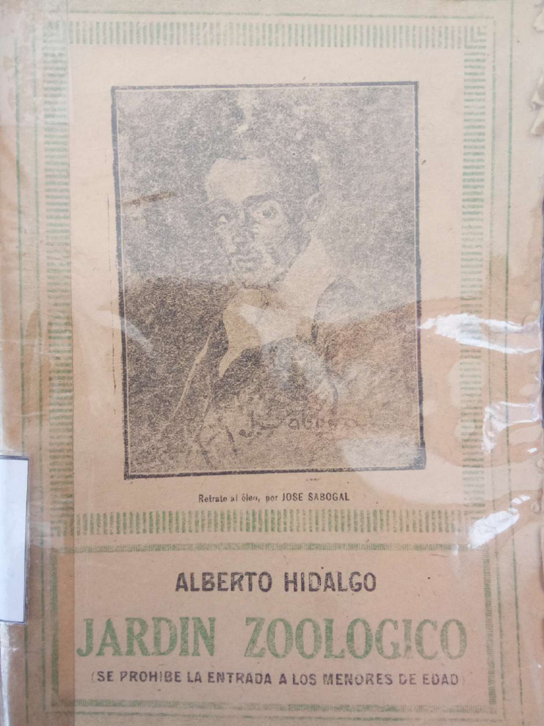 Alberto Hidalgo - Jardín Zoológico (1919) | PDF