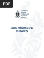 Manual de Marca Gráfica UNAN-León | PDF | Azul | Modelo de color Rgb