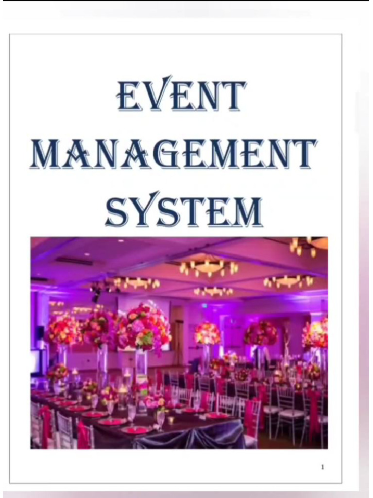 Event Management System (Ip Class Xii) | PDF