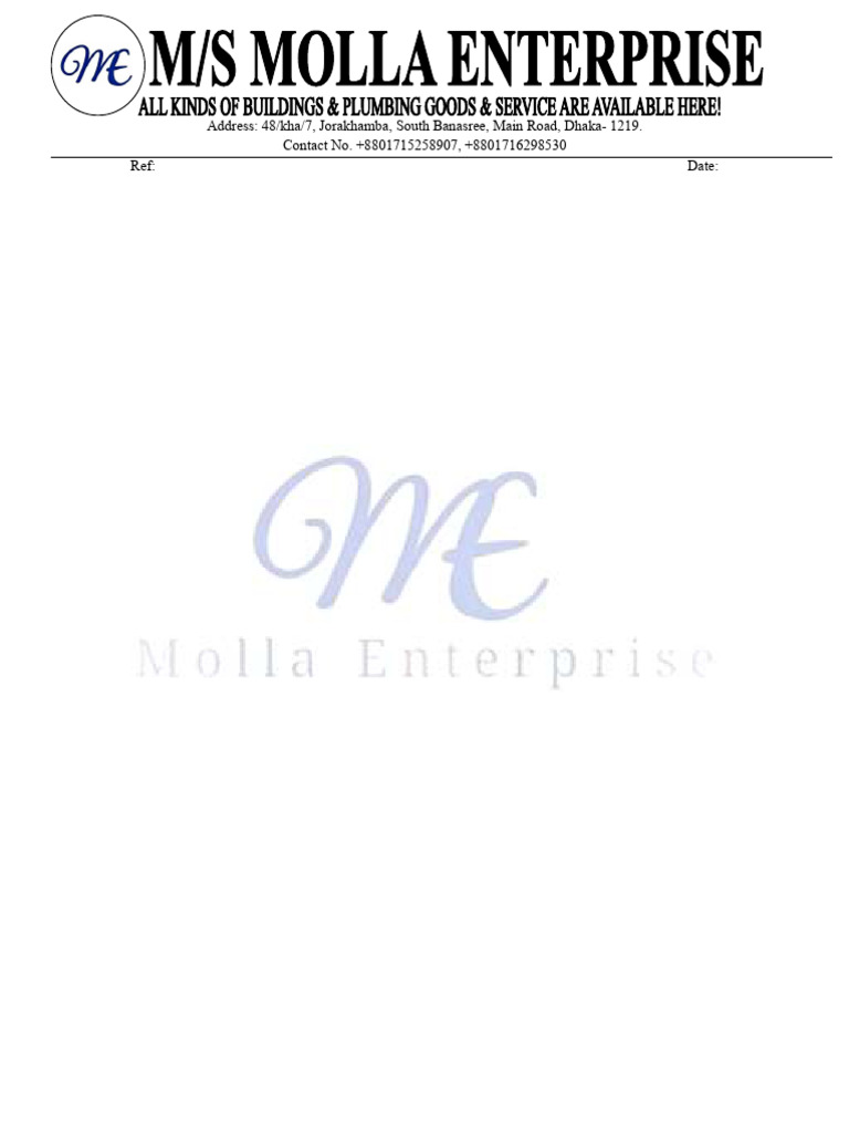 Address: 48/kha/7, Jorakhamba, South Banasree, Main Road, Dhaka-1219 ...