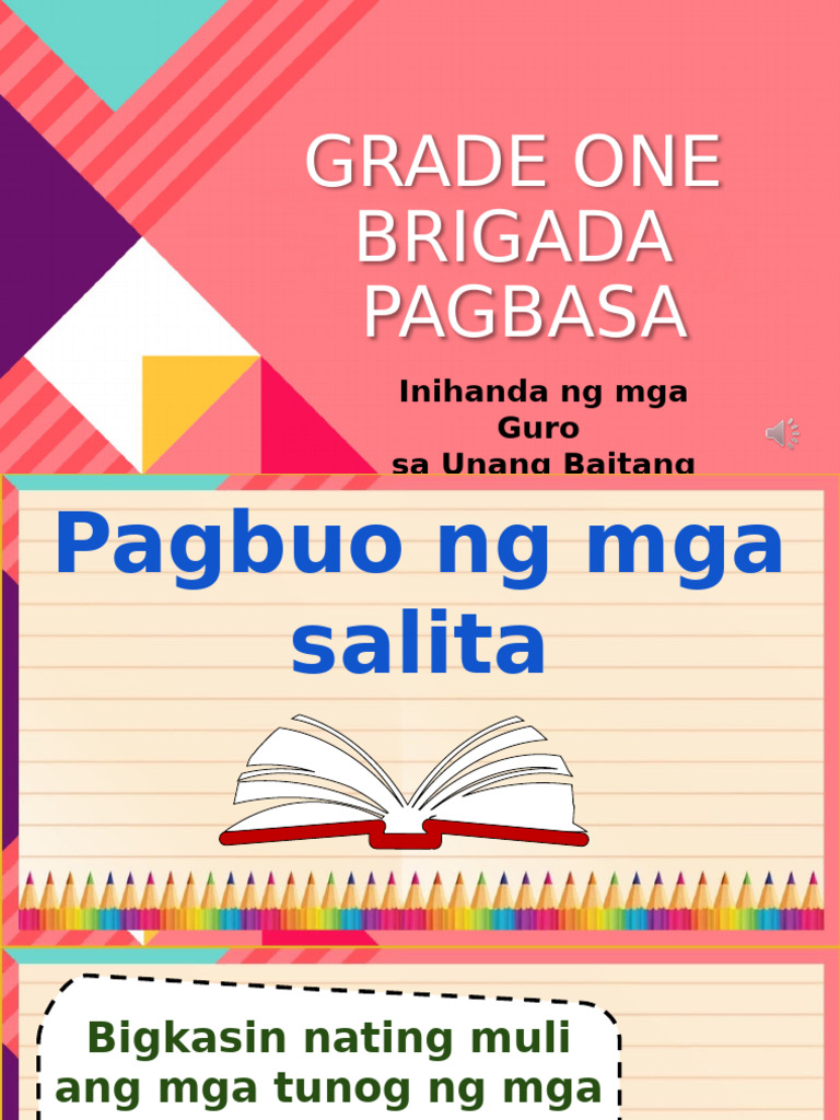 Pagbuo NG Salita | PDF