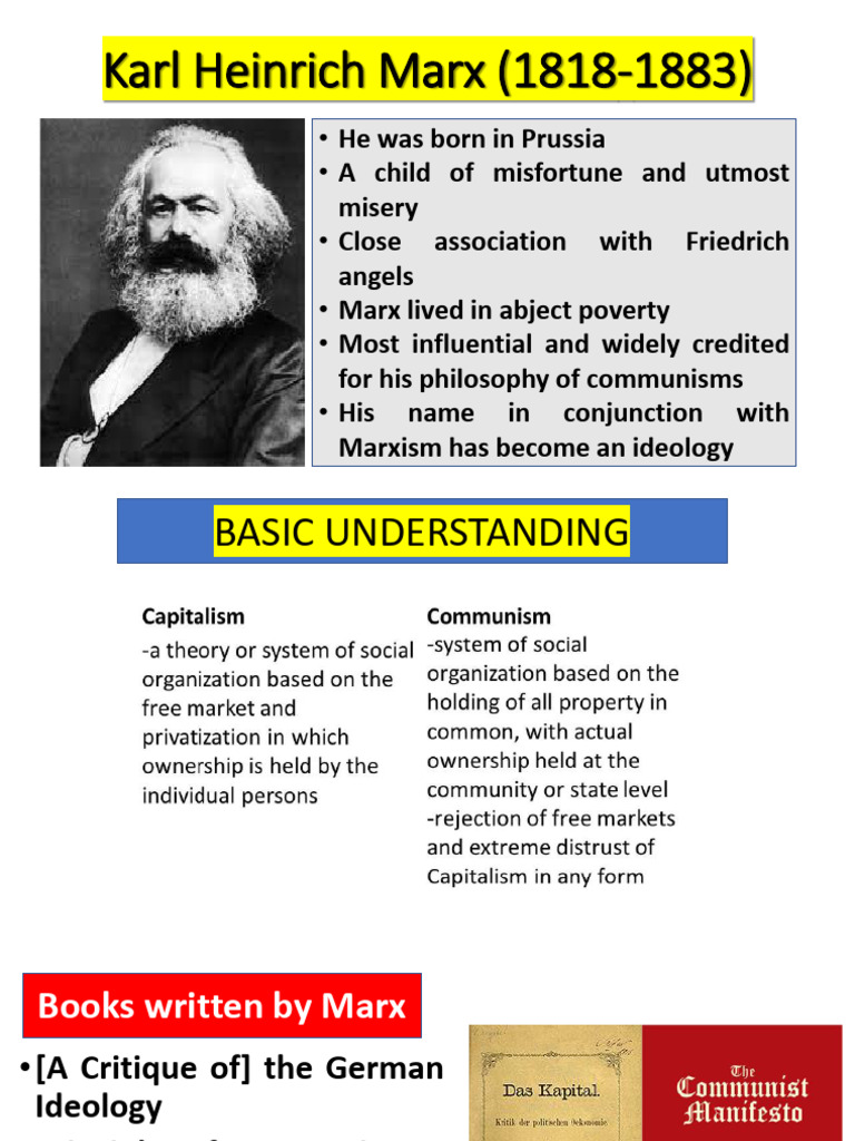 Marx | PDF | Communism | Karl Marx