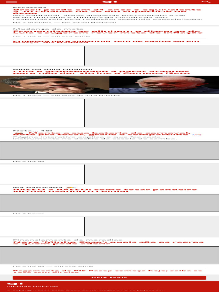G1 - O Portal de Notícias Da Globo | PDF | Brasil