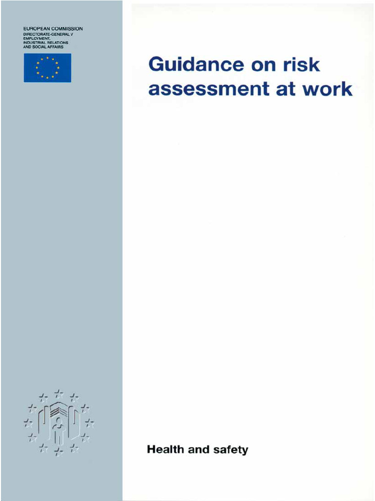 ILO Guidance On Risk Assessment at Work Place | PDF