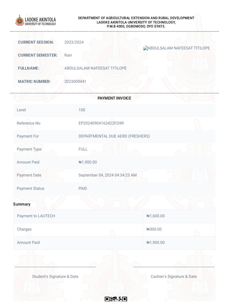 Payment Invoice | PDF