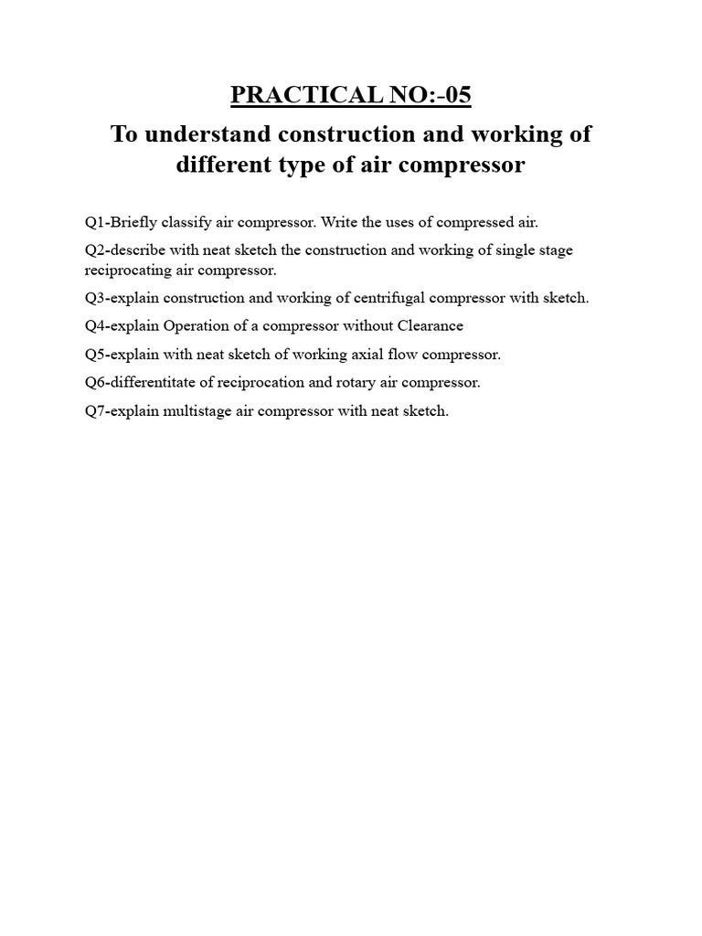 Practical No 5 | PDF