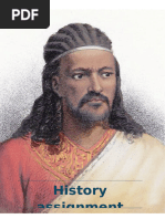 The Gonderian Period and Zemene Mesafint | PDF | Ethiopia | Horn Of Africa